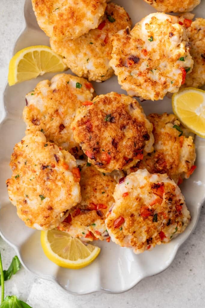 Shrimp Cakes - The Almond Eater