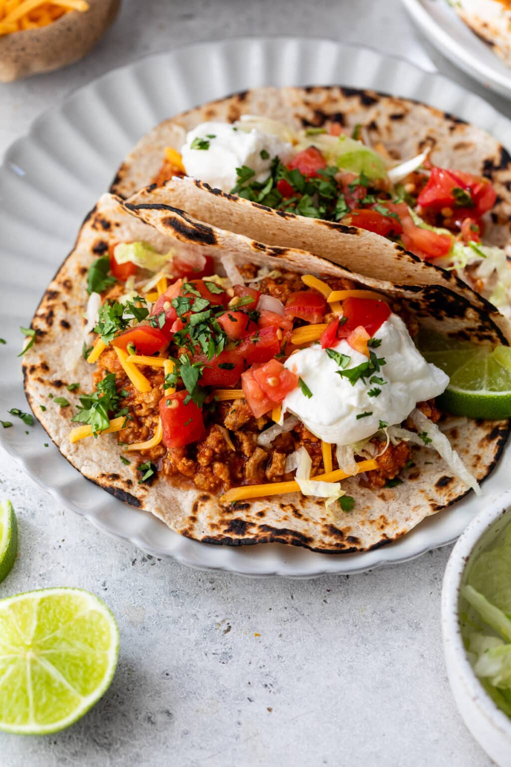 Ground Turkey Tacos - The Almond Eater