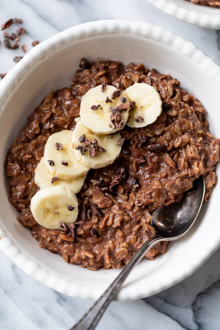 Chocolate Oatmeal - The Almond Eater