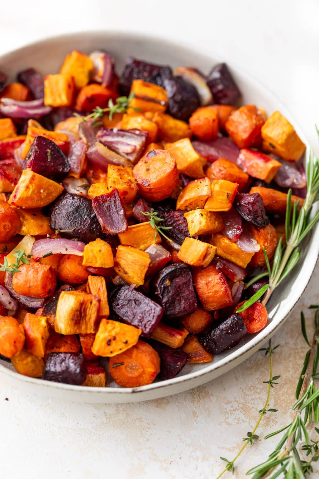 Roasted Root Vegetables - The Almond Eater