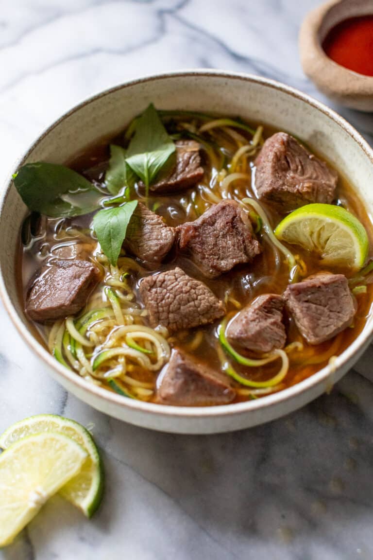 Paleo Beef Pho - The Almond Eater